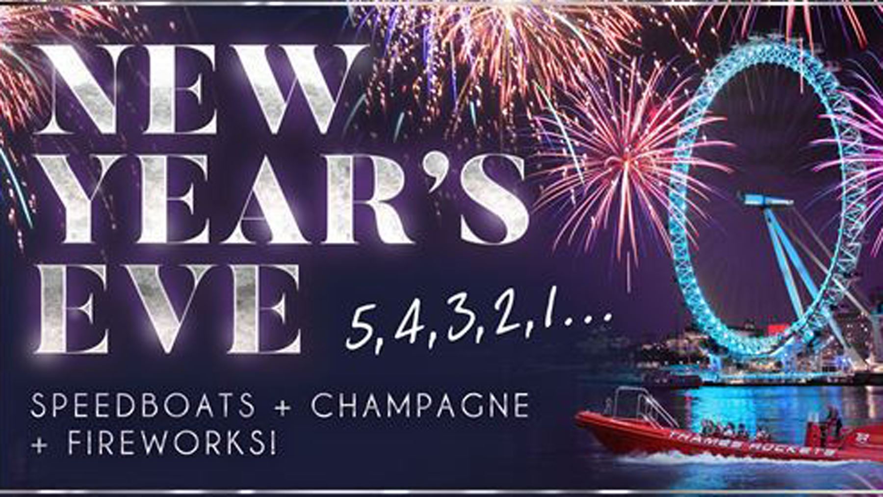 New Year's Eve - The Ultimate Evening | Thames Rockets