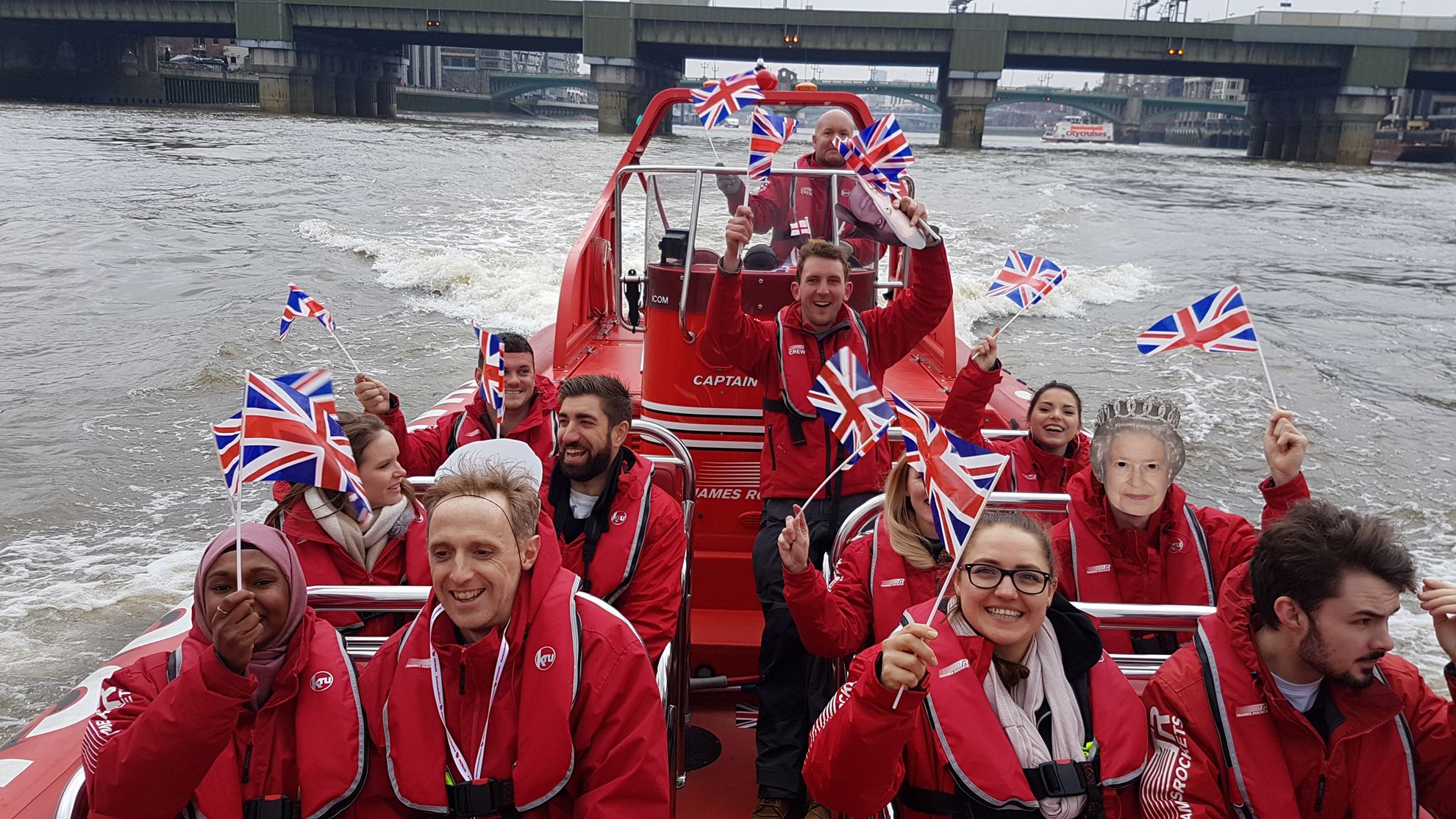 A River Pageant with the Queen? All in a Day's Work! | Thames Rockets