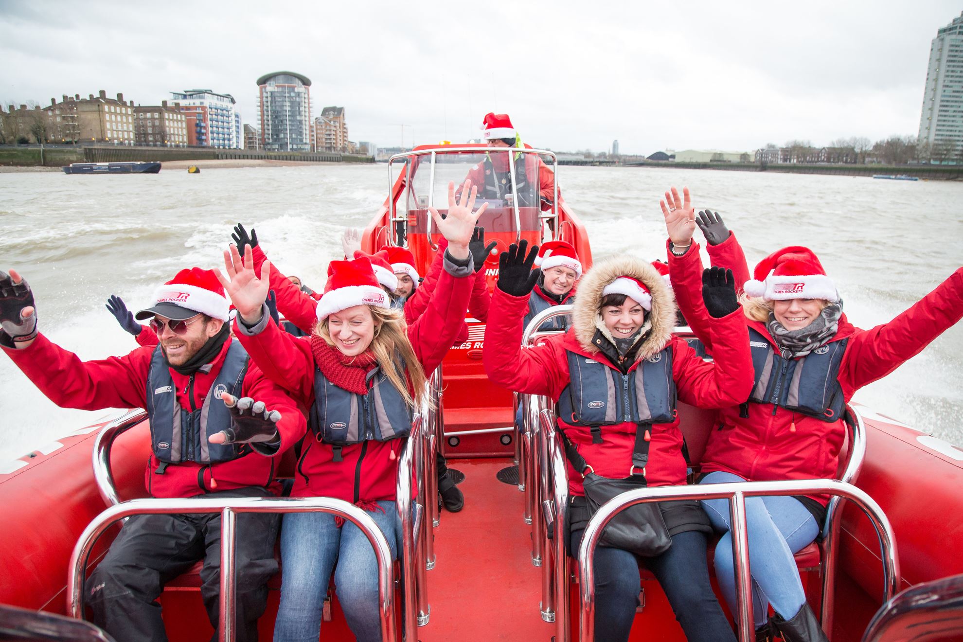 Celebrate Christmas with London RIB | Thames Rockets