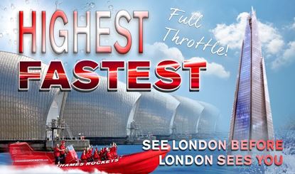 Thames Speed Boat & London RIB Experience | Thames Rockets